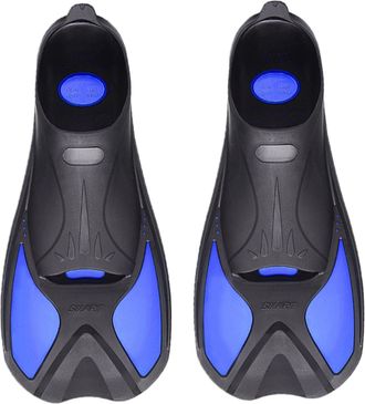 Generic Kurze Schwimmflossen - rutschfeste Schwimmflossen, Reisegr&ouml;&szlig;e, Kurze Flossen, Schwimmtrainingsflossen, Schnorcheln, Freestyle-Fu&szlig;brett, Froschschuhe, 
