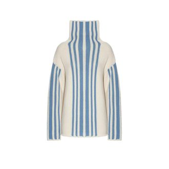 Malo Collo Alto Riga Inta - - Knitwear - Damen - Blau - XS