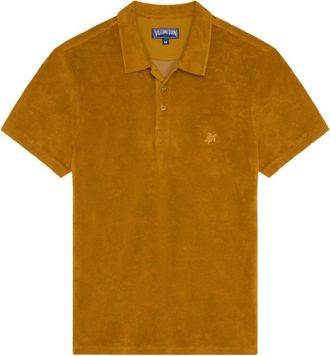 Vilebrequin Homme, Tops, Brun, Taille: L Terry Polo Solid