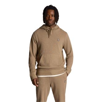 Lyle & Scott Utility Kapuzenpullover f&uuml;r Herren, Loopback (Beige)
