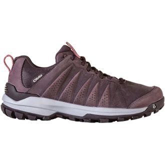Oboz Footwear Sypes Wanderschuhe f&uuml;r Damen, Leder, Runder Zeh (Violett)