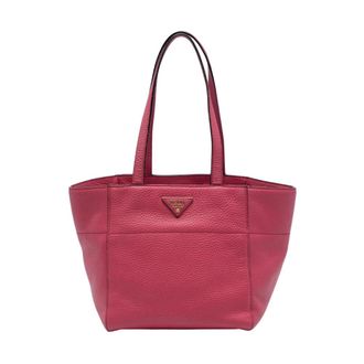 Prada Pre-owned Leder-Tasche - - Pre-owned - Damen - Rosa - ONE SIZE