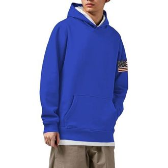 Generic Sweats &agrave; capuche pour homme - Veste &agrave; capuche &agrave; manches longues - Couleur unie - Pull d&eacute;contract&eacute; avec poche - Loisirs - T-shirt de sport &agrave; manches lo