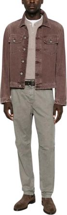 Brunello Cucinelli Homme, Pantalons, Gris, Taille: XL Chinos