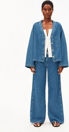 Armedangels Jeansjacke LINO BLEND Leinen-Mix Oversized Fit