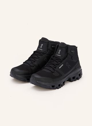 On Wanderschuhe Cloudrock Mid Wp schwarz