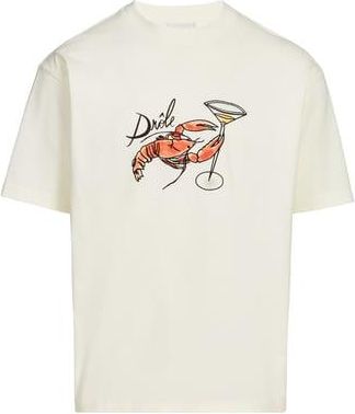 Dr&ocirc;le de Monsieur Le T-shirt Homard en coton