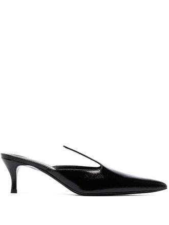 Toteme mules The Pencil 50 mm - Noir