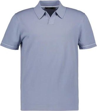 Boggi Milano Herren Polo-Shirt blau