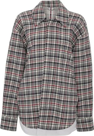 Victoria Beckham Femme, Vestes, Multicolore, Taille: 36/38 FR Cocoon Shacket