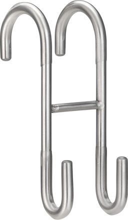 Amare Handtuchhaken, Silber, Wende-Doppelhaken