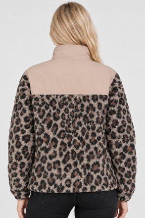 Sublevel Fleecejacke Damen Teddyfleece Kuschelig Warm &Uuml;bergangsjacke Jacke Outdoor Perfekte Passform Hochwertige Verarbeitung, Angenehm weich & warm