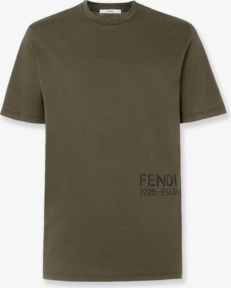 Fendi Cotton T-shirt - FENDI - gender_Man