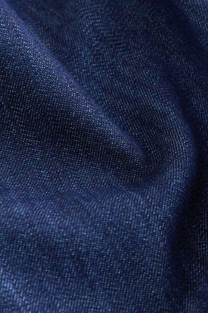 Next Midikleid Kaftan-Midikleid aus Denim (1-tlg)