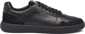 Baldinini Tumbled Leder Sneaker - - Shoes - Herren - Schwarzk - 43 EU