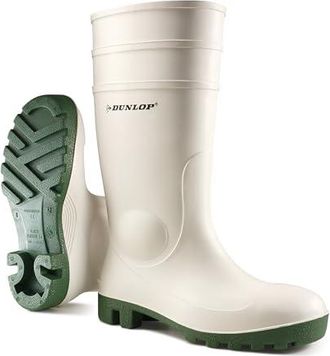 Dunlop Protective Footwear 171BV Protomastor Full Safety, Blanc/Vert, Taille 45 EU