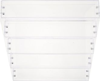 NUOBESTY Transparentes Acryl Displayregal für Zigaretten und Kaugummi Multifunktionaler Organizer mit Modernem Design für Supermarkt Ladentheke