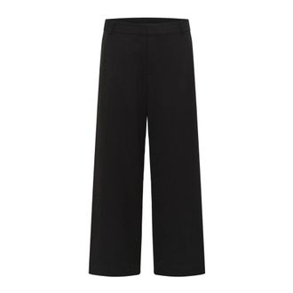 MY ESSENTIAL WARDROBE Wide Hosen - - Trousers - Damen - Schwarzk - 2XL
