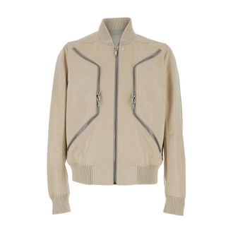 Rick Owens Heizer Flight Bomber Jacke - - Jackets - Herren - Beige - L