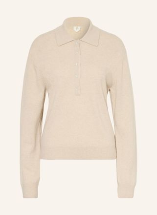 Arket Arket Strick-Poloshirt Cleo Aus Cashmere weiss