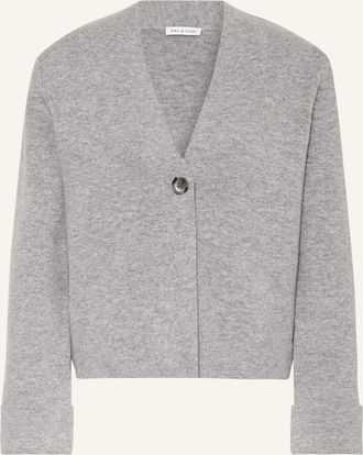 Mrs & Hugs Mrs & Hugs Strickjacke Mit Cashmere grau