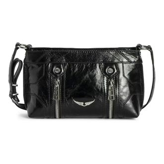 Zadig&Voltaire Femme, Sacs, Noir, Taille: ONE Size Sunny Mood Vintage Patent Bag