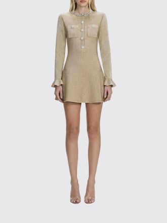 Self Portrait Robe SELF-PORTRAIT Femme couleur Platine