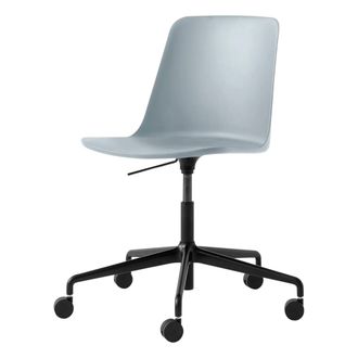 & Tradition Chaise de bureau Rely HW28, pi&egrave;tement noir - Hee Weeling & Tradition