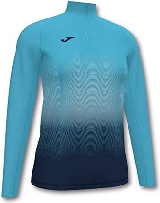 Joma Elite VII Running Sweatshirt für Damen L Türkis - Marineblau