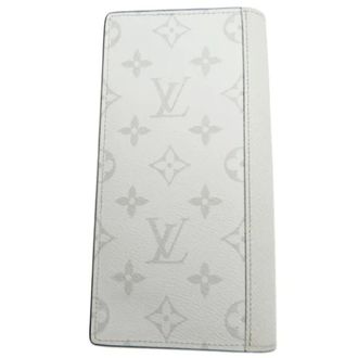 Louis Vuitton unisex, Pre-owned, Blanc, Taille: ONE Size Portefeuille en tissu Pre-owned