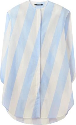 Jacquemus Femme, Blouses et Chemises, Multicolore, Taille: 36 FR Berlingot Striped Mini Dress