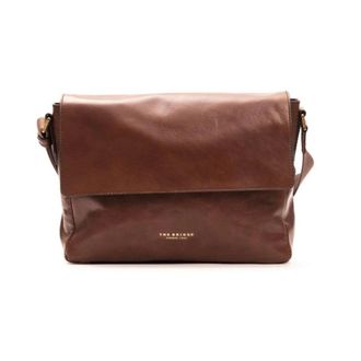 The Bridge Braune Leder Messenger Tasche f&uuml;r M&auml;nner - - Bags - Herren - Braun - ONE SIZE