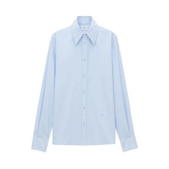 Saint Laurent Cassandre Oxford Shirt - - Shirts - Herren - Blau - XL