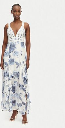 Guess Abendkleid W3YK54 WCWF2 Creme Regular Fit
