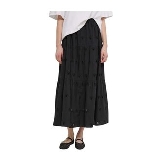 Desigual Vicenza Maxirock - - Skirts - Damen - Schwarzk - M