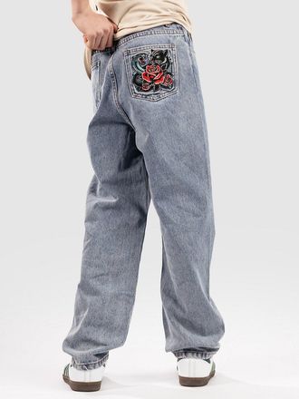 Blue Tomato Panther Vintage Baggy Kids Jeans light blue
