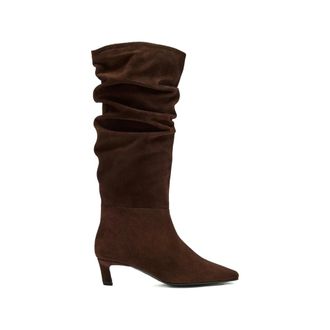 Alohas Alohas, Femme, Chaussures, Brun, Taille: 38 EU Bottes &agrave; bout pointu Kalila Ruch&eacute;es