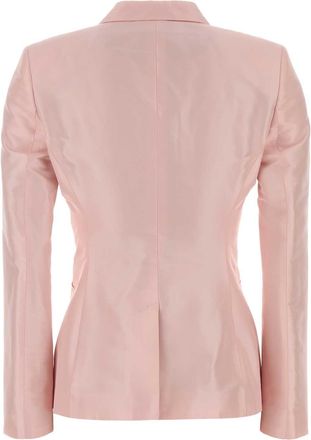 Gucci Silk Faille Blazer - Pink