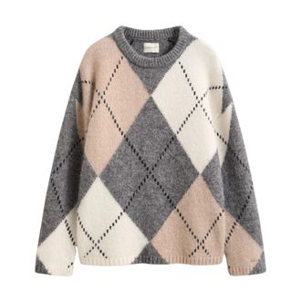 GANT Pull &agrave; col rond - Femme - Pulls - Multicolore - Taille: 36 FR