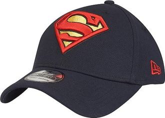 New Era 39Thirty Stretch Cap - Superman Navy