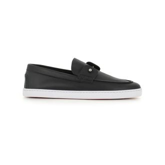 Christian Louboutin Homme, Chaussures, Noir, Taille: 45 EU Chambeliboat Boat Chaussures
