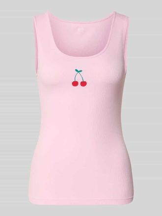 GAP Slim Fit Top mit Logo-Print