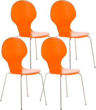 Clp 4x Stapelstuhl diego orange