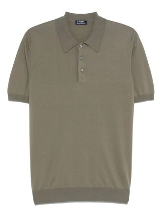 Barba Klassisches Poloshirt - Grün
