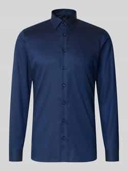 Olymp No. 6 Super Slim Fit Businesshemd aus Baumwoll-Mix