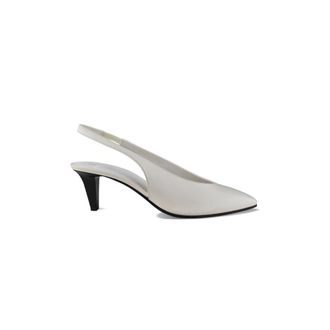 Loro Piana Rebecca Slingback - - Shoes - Damen - Wei&szlig; - 37 EU