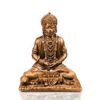 Generic Siddharth International 11,4 cm Bahubali Hanuman Ji Murti Statue pour tableau de bord de voiture, statue de Lord Hanuman Idol pour d&eacute;coration de la ma