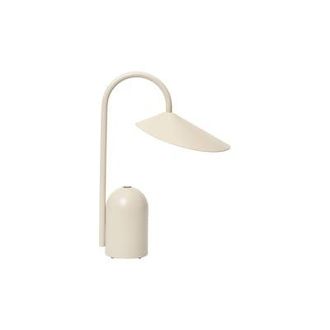 Ferm Living Lampe sans fil rechargeable Arum - Beige - Fer