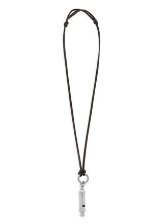 Christophe Lemaire collier Acme &agrave; pendentif sifflet - Argent