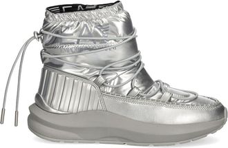Emporio Armani Gesteppte Schneestiefel - Silber